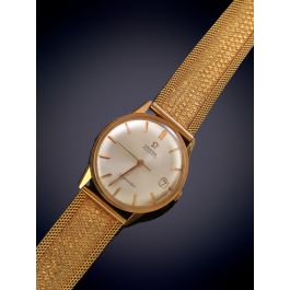 711-OMEGA"" RELOJ DE PULSERA CON CAJA Y BRAZALETE EN ORO AMARILLO DE ...