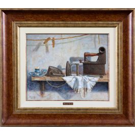 1111-RICARDO RENEDO. 1960 2003 Planchas antiguas" Óleo sobre lienzo ...