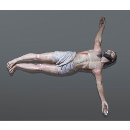 659-MANUEL CHILI, llamado CASPICARA" (Quito, 1720 - 1796) "Cristo ...