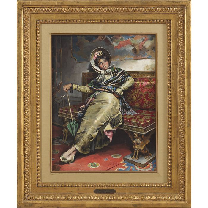 497-JOSÉ DENIS BELGRANO (Málaga. 1844-1917) | Fernando Durán