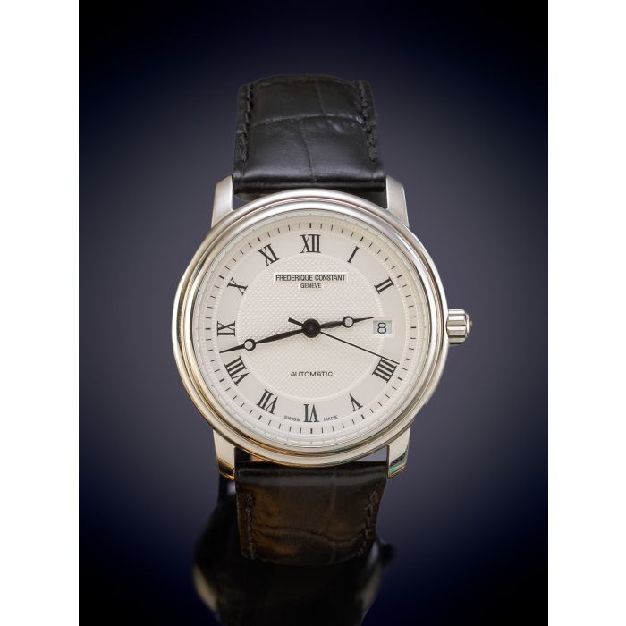 781-FREDERIQUE CONSTANTIN GENEVE. RELOJ DE PULSERA CON CAJA EN ACERO ...