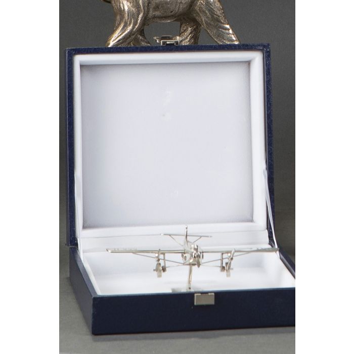 1038-Rohrbach R-VIII Roland Réplica en plata del primer avión de Iberia ...