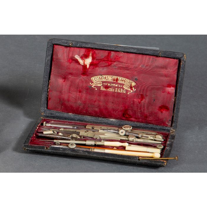 882-Compás Superieurs BREVETÉS S.G.D.G. Conjunto de compases e ...