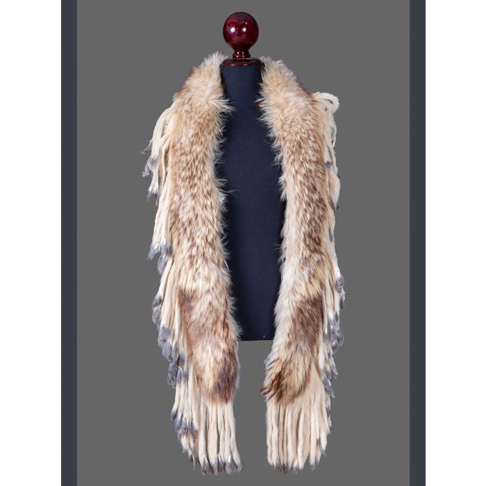 997-ORIGINAL ECHARPE EN ZORRO CON FLECOS SENTINI PARIS". " | Fernando Durán