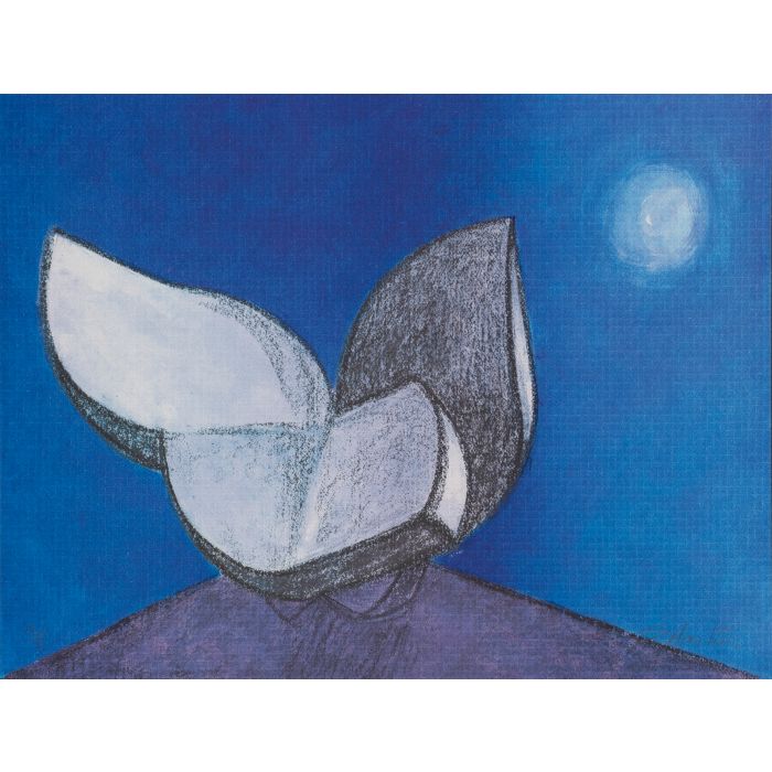 1484-ENRIQUE CARBAJAL SEBASTIÁN" (Camargo, México 1947) "Paloma I, II ...