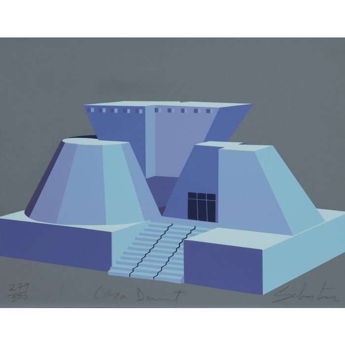 1553-ENRIQUE CARBAJAL SEBASTIÁN" (Camargo, México 1947) "Ángel", "Casa ...