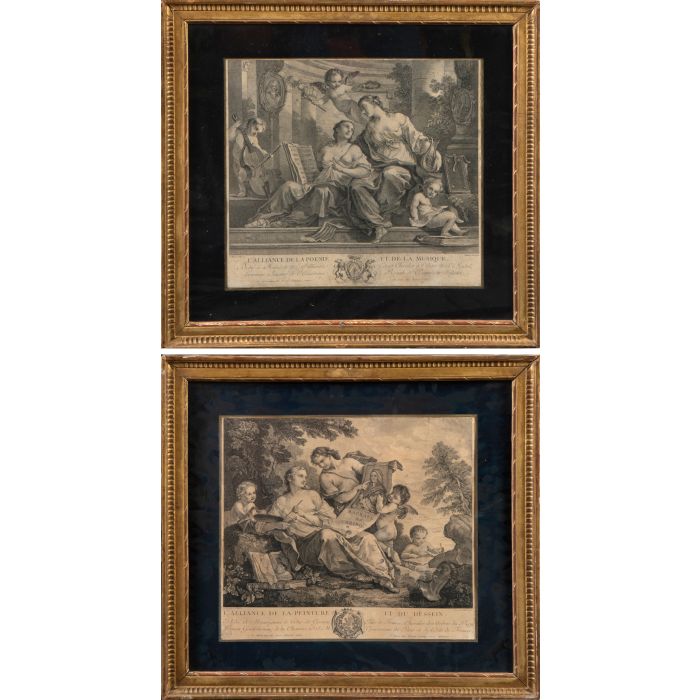 683-JEAN PELLETIER SEGÚN CHARLES JOSEPH NATOIRE (Nimes, 1700-Castel ...